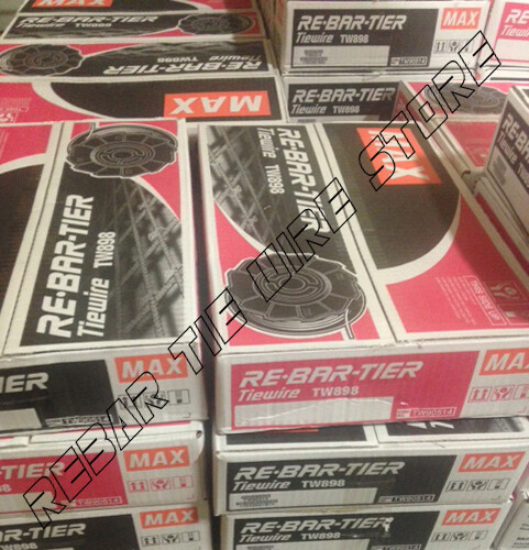 TW898 Max Rebar Tie Wire 50 Roll RB217, RB218, RB397, RB398, RB517 ...