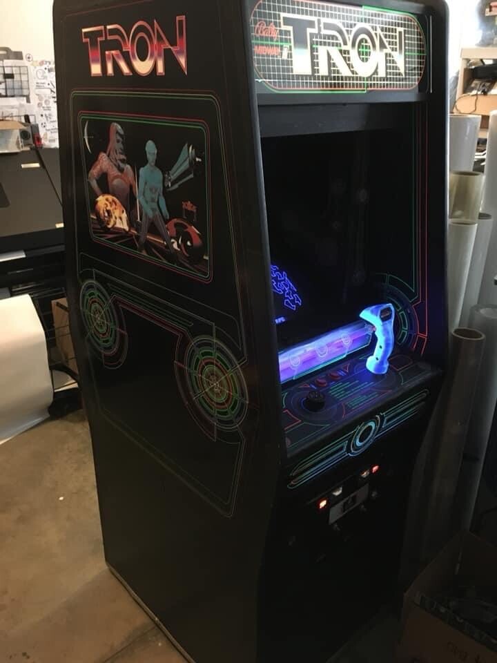 Tron Arcade Cabinet