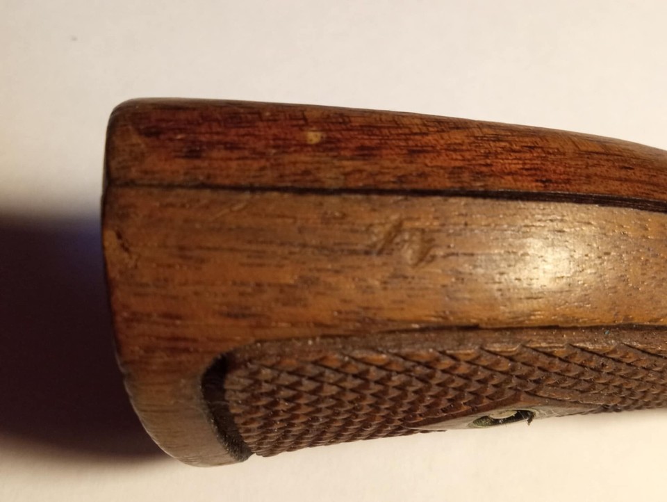 Vintage 50 122 Smith & Wesson Walnut Revolver Grips Fit Rite Box Pistol ...