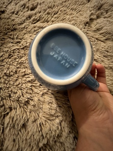 Bee House Ceramic Round Teapot 15oz BBN-02 Japan DIFFUSER Blue New With ...