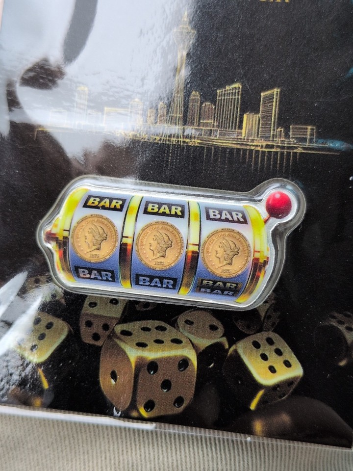 5 Gram Silver Bar .999 Nevada Coin Slot Machine | eBay