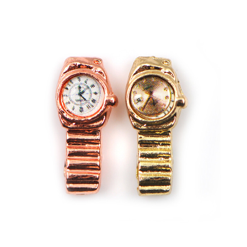 1:12 Miniature Watch Multiple Colour Dollhouse Decor Accessories Kids ...