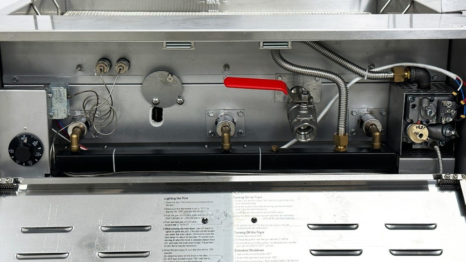 NEW 75K BTU Commercial Deep Fryer Open Basket Funnel Cake Donut Churros ...