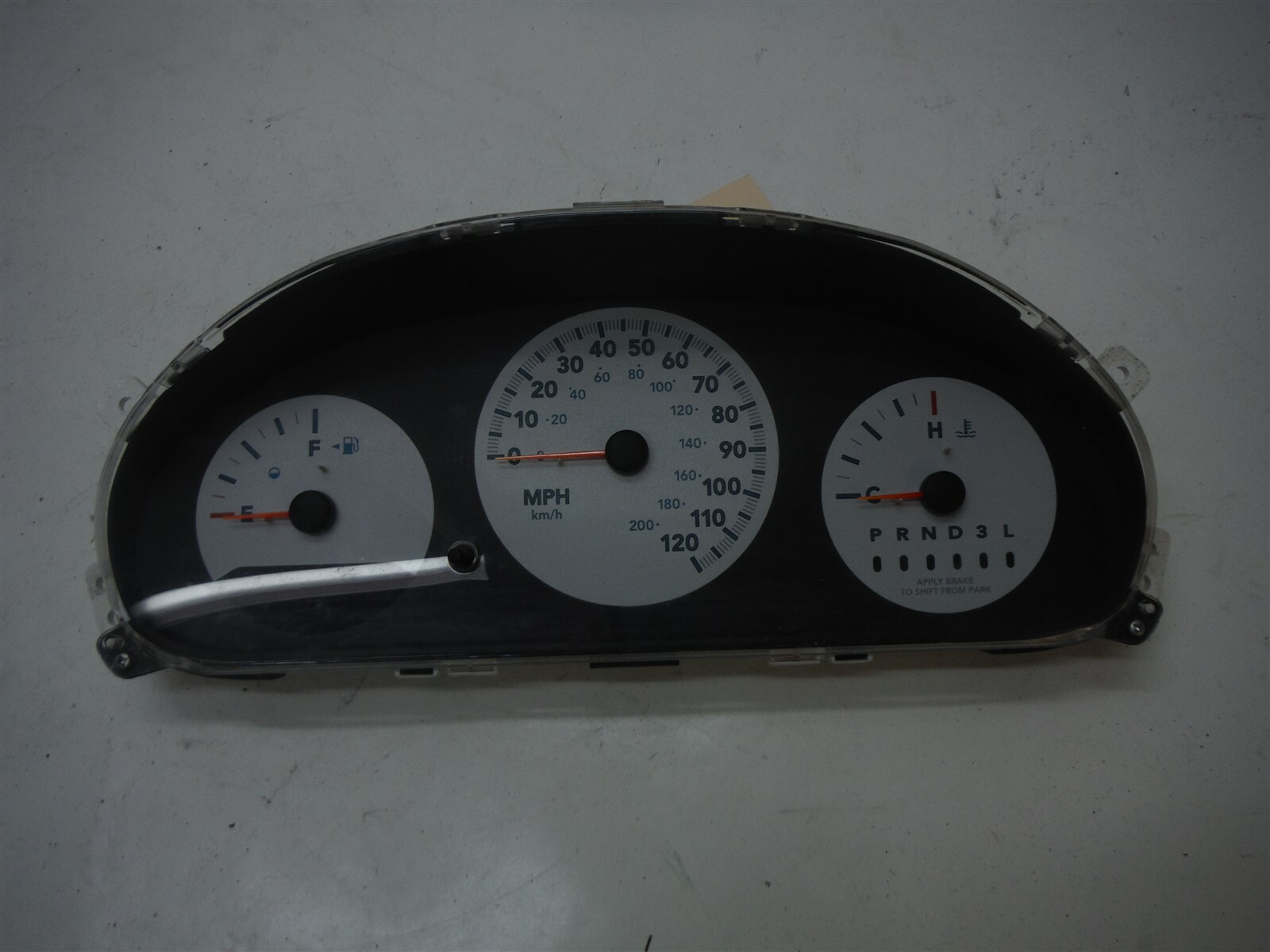 2006 DODGE CARAVAN SPEEDOMETER INSTRUMENT CLUSTER GAUGE METER 93K OEM ...