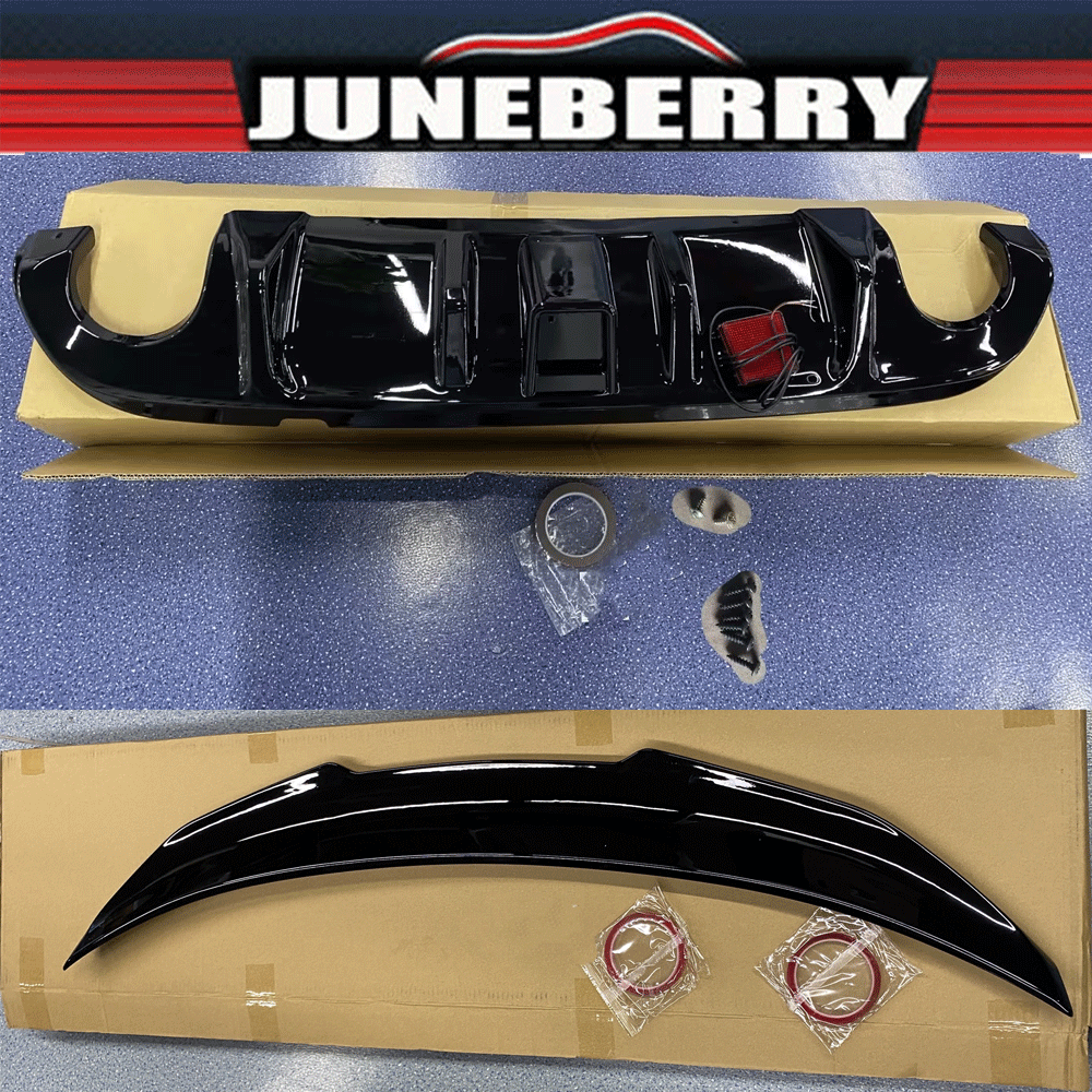 For Infiniti 14-20 Q50 PSM Style High Kick Duckbill Spoiler Wing+Bumper ...