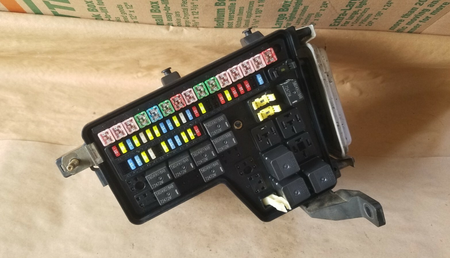 04 Dodge Ram 1500 Fuse Relay Box Integrated Power Module TIPM ...