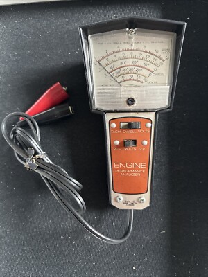 Vintage Dixon Inc Analog Engine Performance Analyzer - Made In USA | eBay