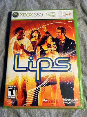 LIPS - XBOX 360 Game COMPLETE w/ Disc, Case & Manual | eBay