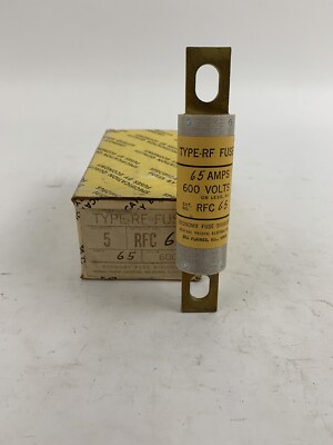 Economy Fuse RFC65 65A 600V Type-RF Fuse "Lot of 5" | eBay