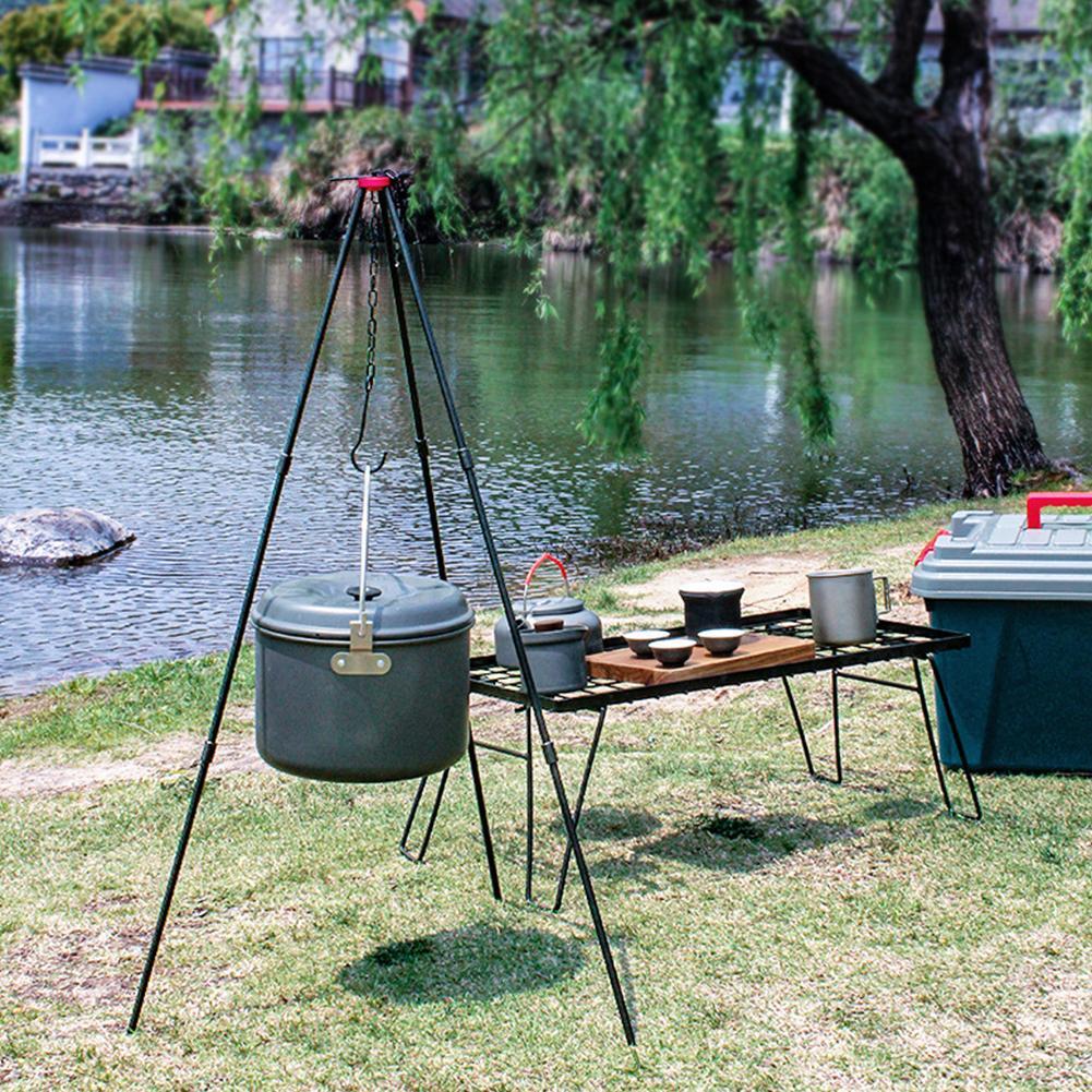 SUNDICK Aluminum Alloy Hanging Cooking Pot Outdoor Camp Picnic Cookware ...