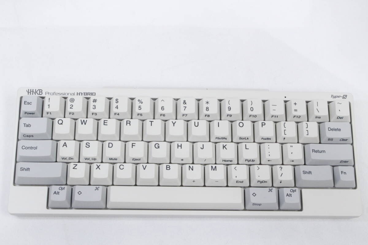 PFU Keyboard HHKB Professional HYBRID Type-S English Layout/White ...