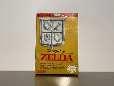 Legend of Zelda (Nintendo NES) Complete, Very Good, Authentic, Tested ...