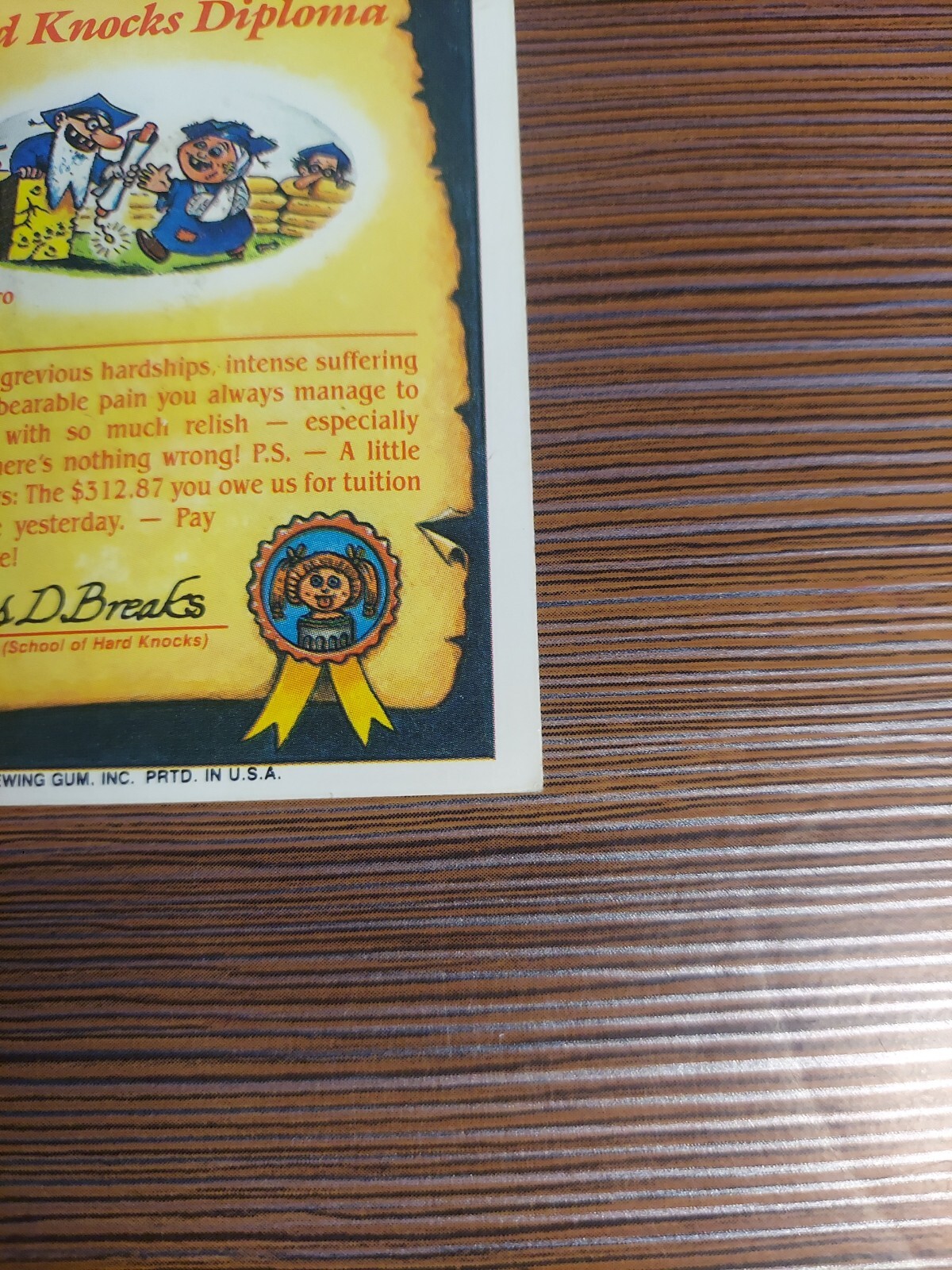 Rare 49a ** Double Heather Glossy GPK 1985 Topps Garbage Pail Kids ...