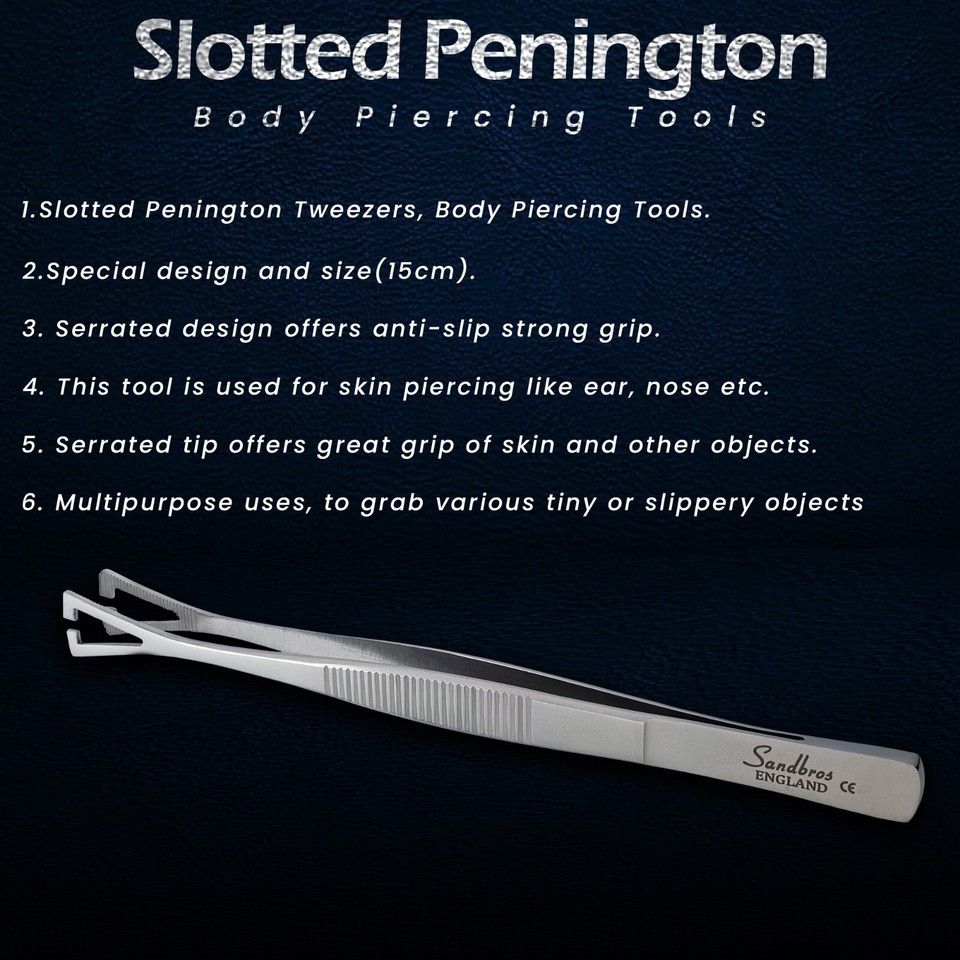 Body Piercing Tools, Septum, Forceps, Clamps & More Body Piercing ...