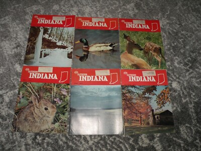 Outdoor Indiana Magazine Vintage 1971 Lot Of 6 Magazines | eBay