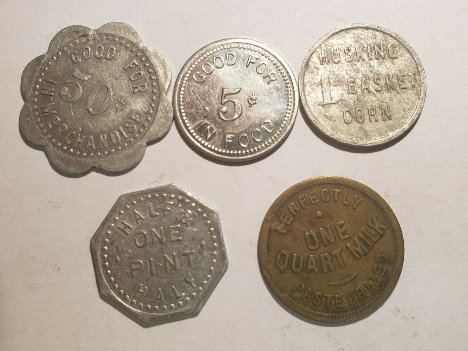 5 IOWA TOKENS, SEE PICTURES L426 | eBay