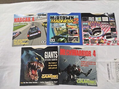 Computer Gaming World Demo Lot of 31 PC CD-ROM Demo Discs (1998-2001 ...