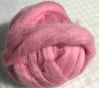 Pink - Finest Romney & Merino Wool Roving (.5 Oz) | eBay