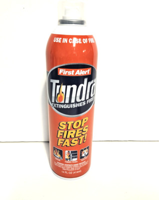 First Alert Tundra Fire Extinguisher EZ Fire Spray Aerosol 14 fl oz | eBay