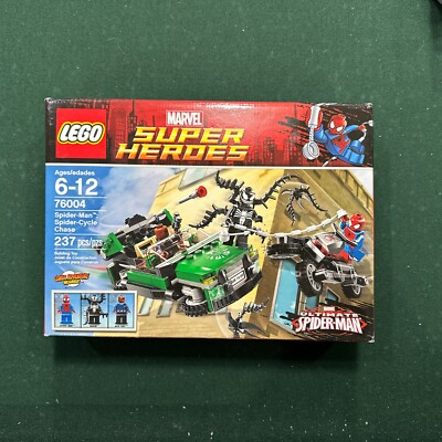 LEGO Spider-Man - Rare Original Spider-Cycle Chase 76004 Venom - New ...