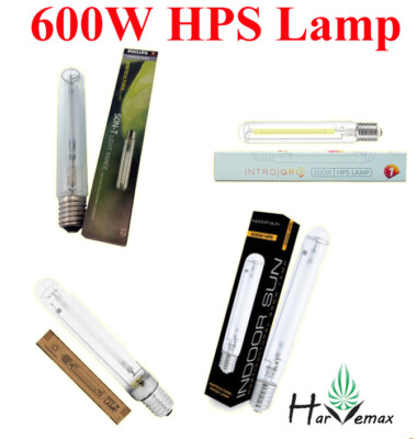 600W HPS Lamp HID Lamp E40 socket PowerPlant / Indoor Sun / PHILIPS SON ...