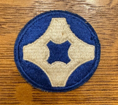 WW2 US Army 4th Service Command Patch Original | eBay