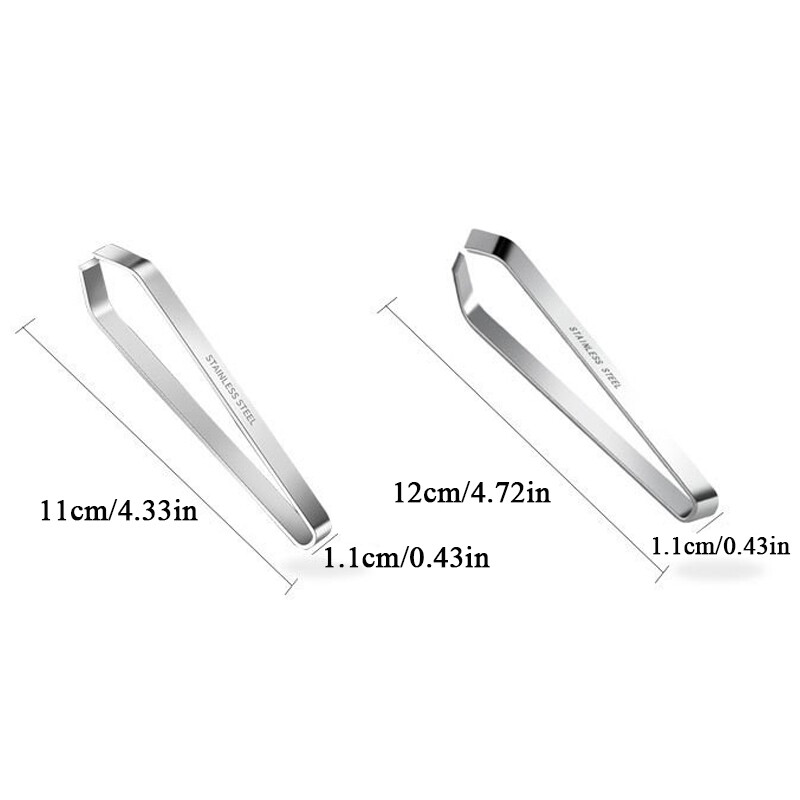 Stainless Steel Fish Bone Tweezers Pincer Clip Remover Tongs Plucking ...
