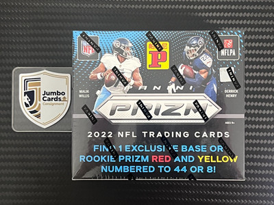 2022 Panini Prizm NFL ASIA New Sealed Box🔥Look for RC Prizm Red ...