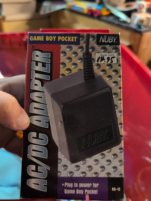 NEW-Nuby NB-12 AC/DC ADAPTER for GAME BOY POCKET & GAME BOY COLOR-New ...