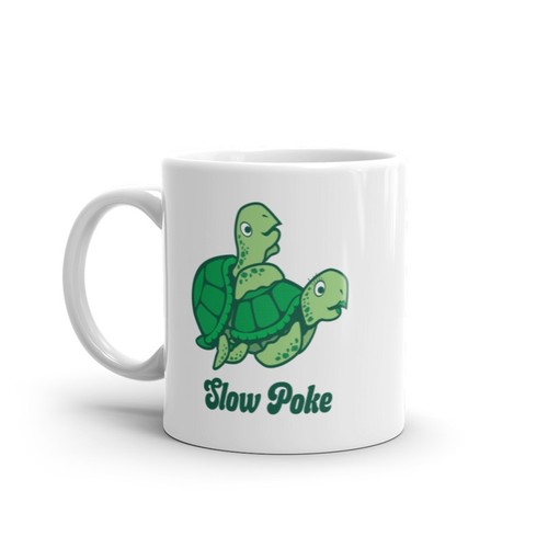 Slow Poke Mug Funny Offensive Turtle Sex Graphic Novelty Coffee Cup ...