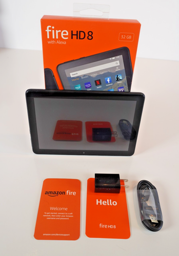 Amazon Fire HD 8 (10th Generation) 32 GB Black Quad Core + 2 GB Ram ...