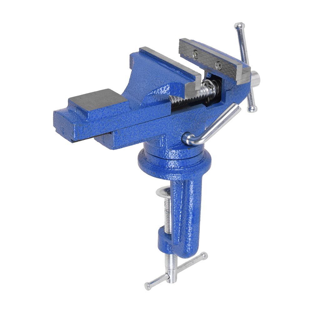 Heavy Duty Engineers Vise Swivel Base Workshop Vice Clamp Jaw Work ...