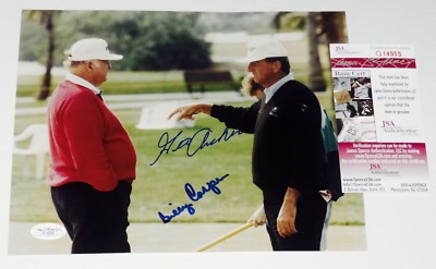 GEORGE ARCHER & BILLY CASPER AUTOGRAPHED 8X10 PHOTO (HALL OF FAME ...
