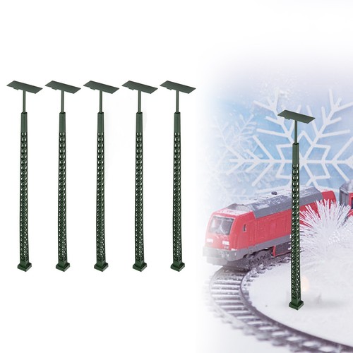 Enhance the Realism of Your H0 Gauge Layout Pack of 5 LED Model Railway ...