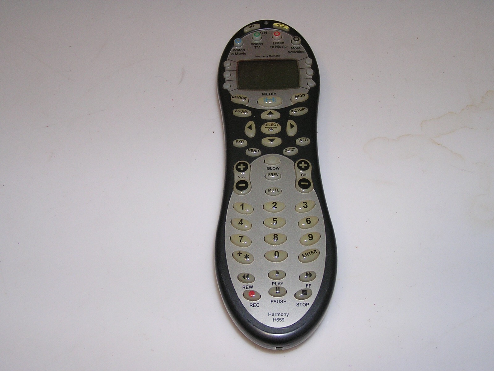 Logitech Harmony H659 Advanced Universal Remote Control - REMOTE ONLY ...