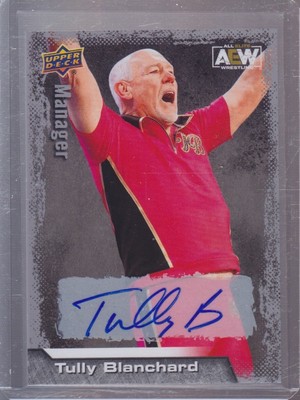 2022 Upper Deck AEW Tully Blanchard Auto Autograph 4 HORSEMAN | eBay