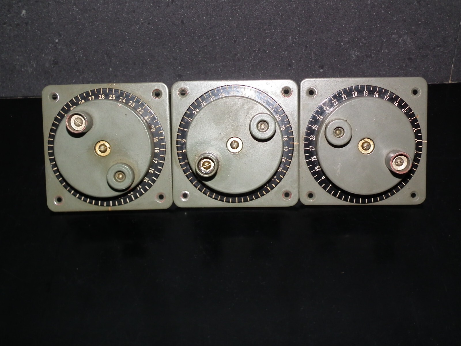 Large Vernier Dial Control Knob HF LINEAR AMPLIFIER Antenna Coupler ...