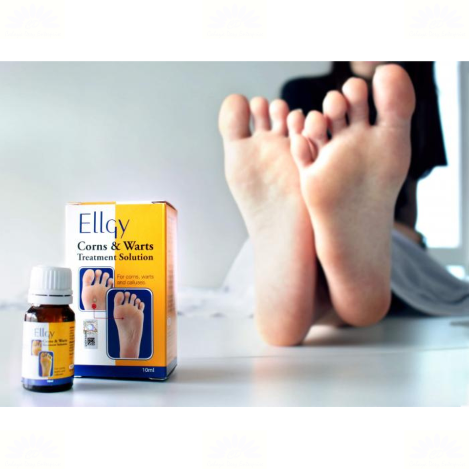 1 X Ellgy Corns & Warts Treatment Solution Calluses 10ml | eBay
