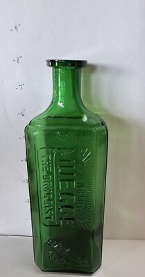 8” Stunning Emerald green MUEGGE Drug Store, Baker ORE. Pharmacy ...