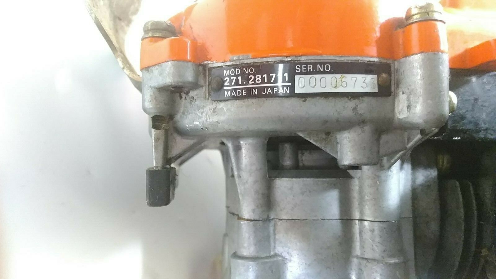 Maloney 125 Sears 271.281711 Engine Muffler Pull Start, Clutch Good ...