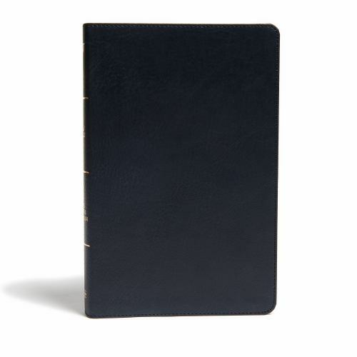KJV Ultrathin Reference Bible, Black LeatherTouch, Red Letter, Pure ...