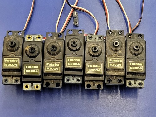 7pc Lot FUTABA Surface Servo RC Model Plane Aircraft S3004 Servos ...