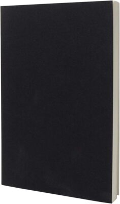 LayFlat Sketchbook 5.5" x 8.25" Black Notebook, 64 Sheets, Thick 100gsm ...