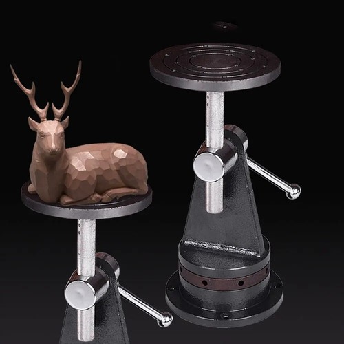 DIY Engraving/Carving Table Multi-Angle Rotation Cast Iron Turntable ...