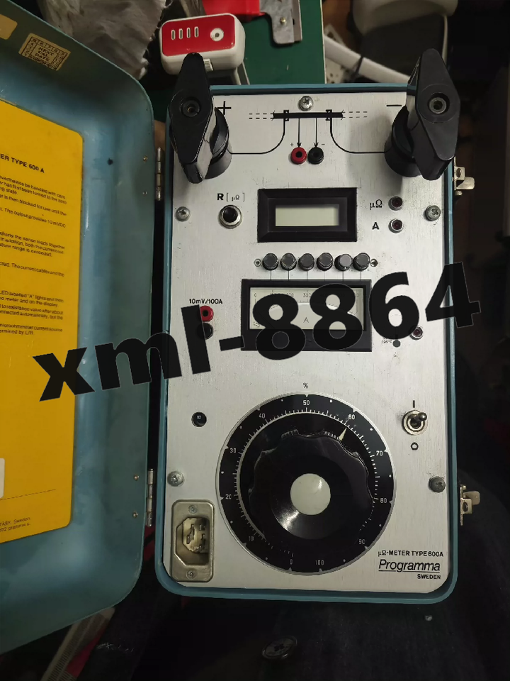 MOM600A MEGGER Microohmmeter Programma MOM600A Tested Good | eBay