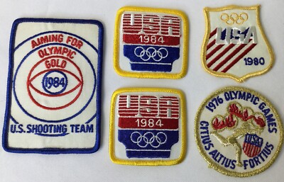US Olympic Games Patch Lot 5 Patches | eBay