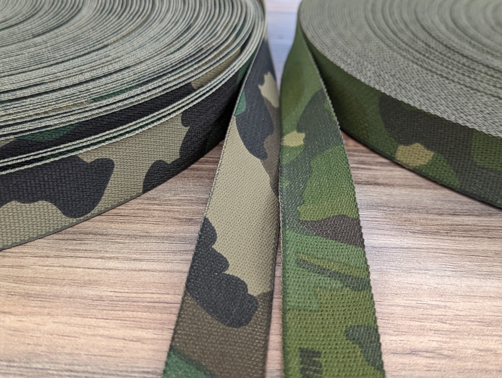55301 Mil-Spec 1" Webbing - USA BUILT - Multicam, M81 Woodland ...