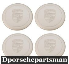 Porsche 911 / 912 Hub Cap[Silver] For Alloy Wheel (3 Prong Type) {4 ...