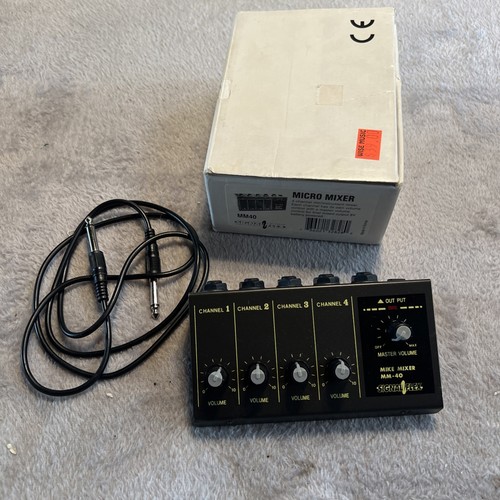 Signal Flex Micro Mixer MM-40 4 Channel | eBay