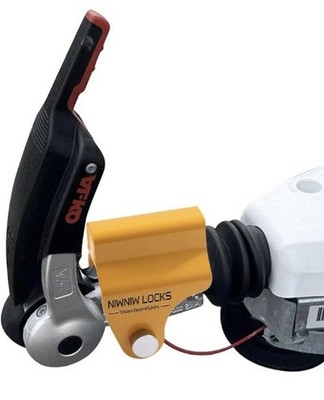 Niwniw Heavy-Duty Caravan Hitch Lock For Alko AKS1300/2004/3004, AK 130 ...